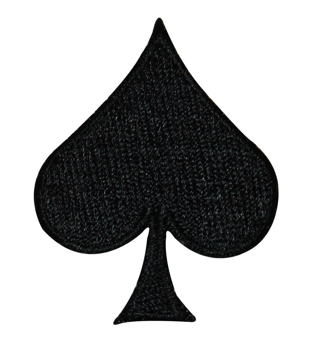 ID 0061 Spade Poker Playing Card Suit Shape Embroidered Iron on ...