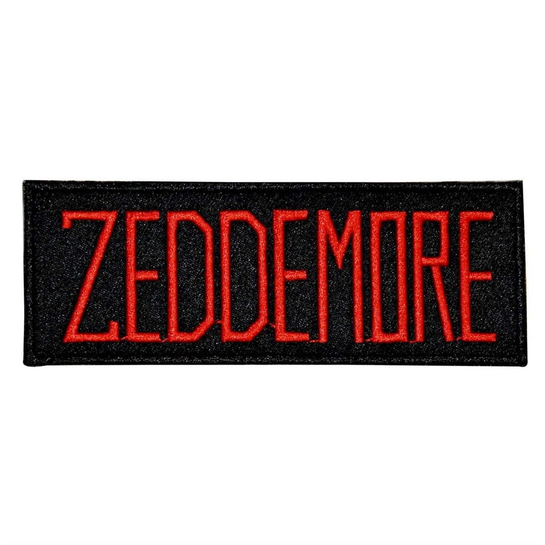 Ghostbusters Zeddemore Name Tag Patch Team Uniform Costume Movie Iron ...