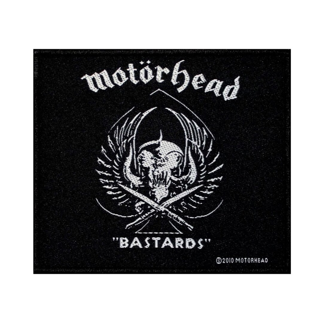 Motorhead Bastards Patch Rock Band Album Art Heavy Metal Music Sew on ...