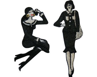 Black Lady Patch - Etsy