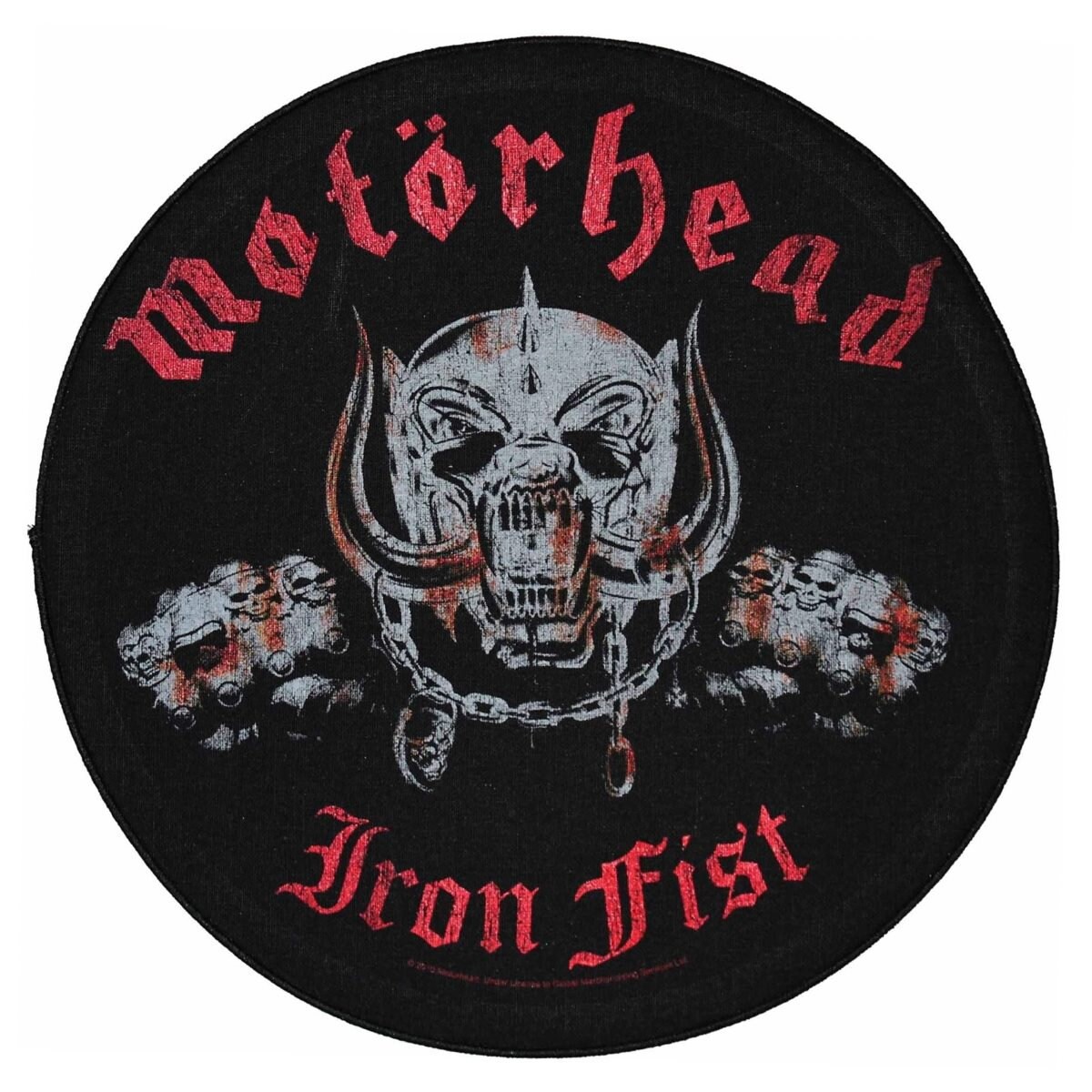 XLG Motorhead Iron Fist Back Patch War Pig Metal Rock Music | Etsy