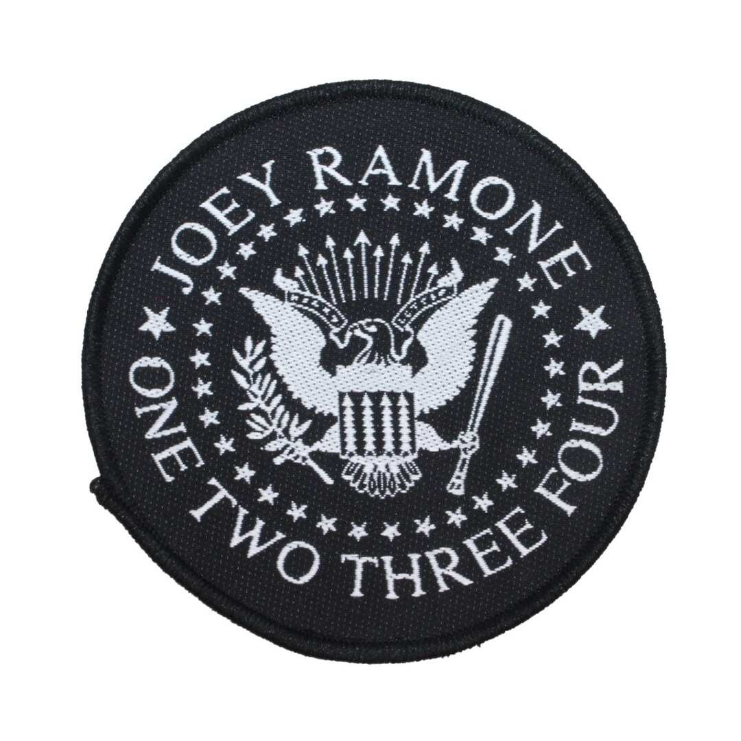 The Ramones Joey Ramone 1,2,3,4 Patch Punk Rock Band Music Woven Sew on Applique - Etsy