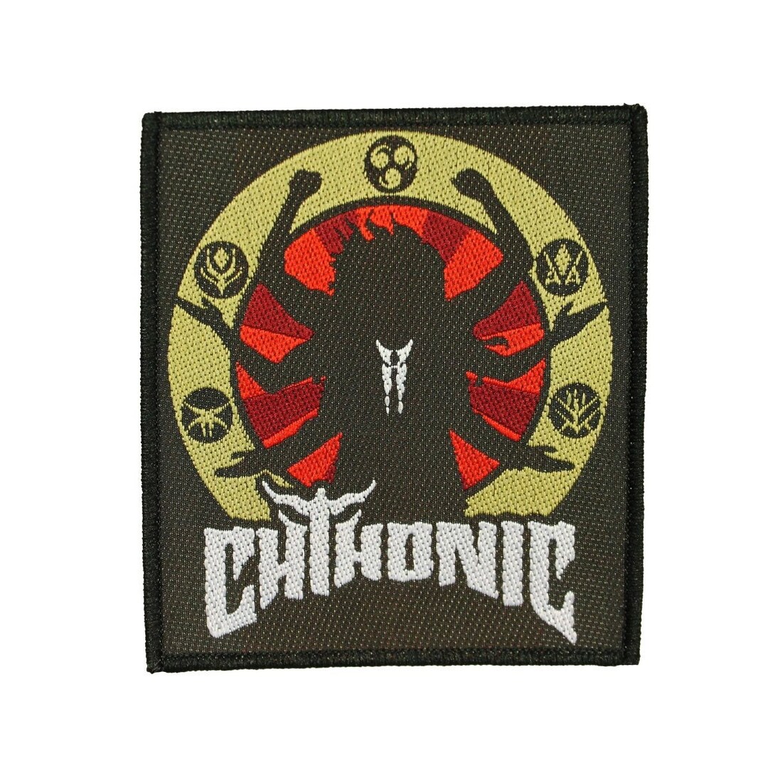 Chthonic Deity Patch Death Metal Band Woven Sew on Applique - Etsy