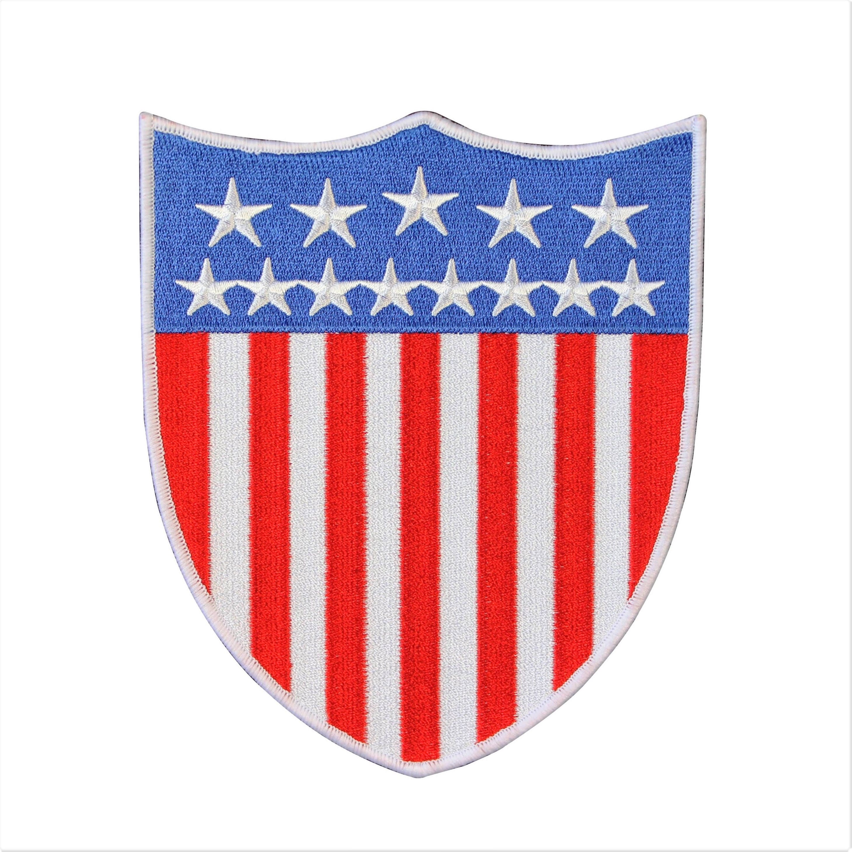 Large American National Flag Shield Patch USA Badge | Etsy