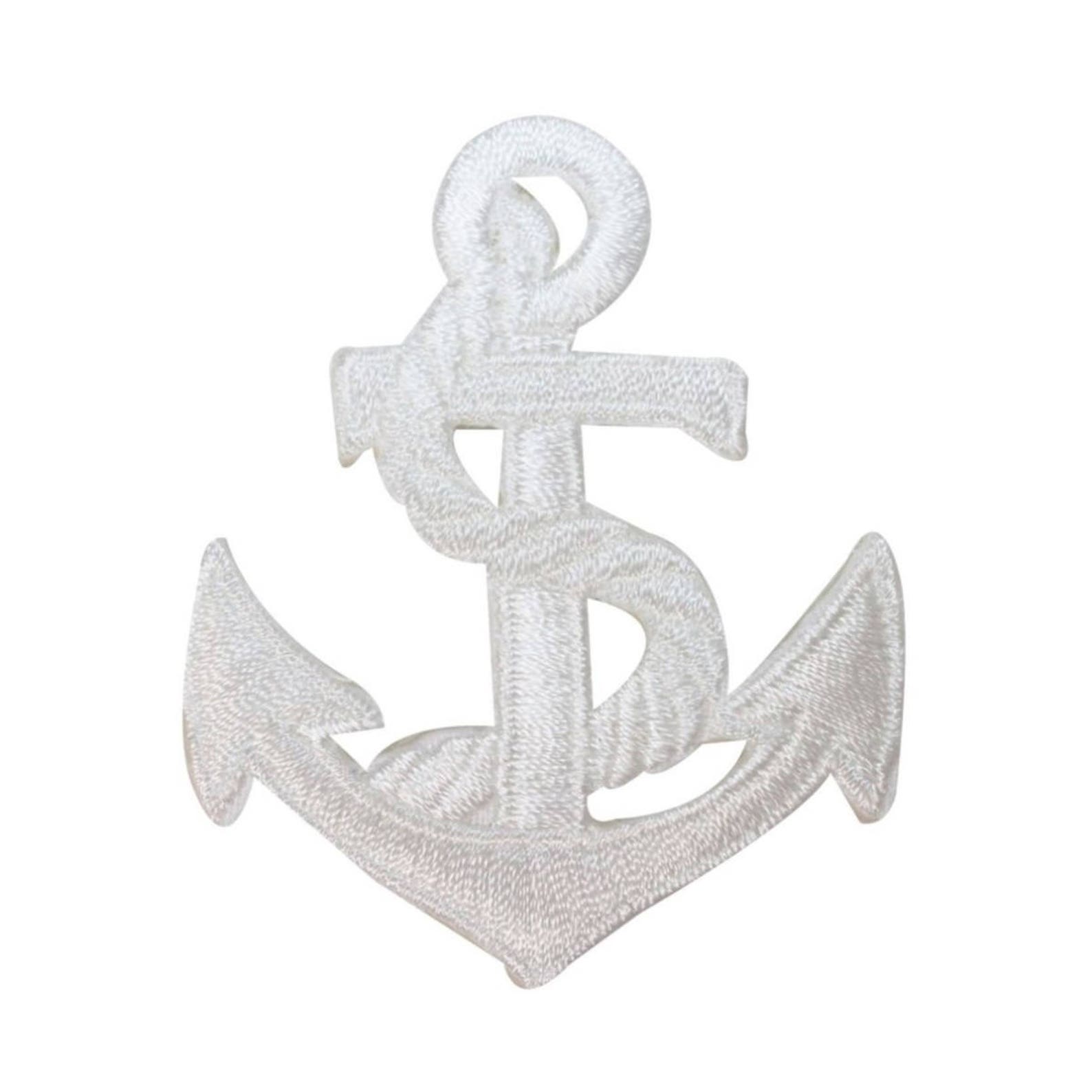 ID 2606 Nautical Anchor With Rope Patch Ship Marine Embroidered Iron on ...