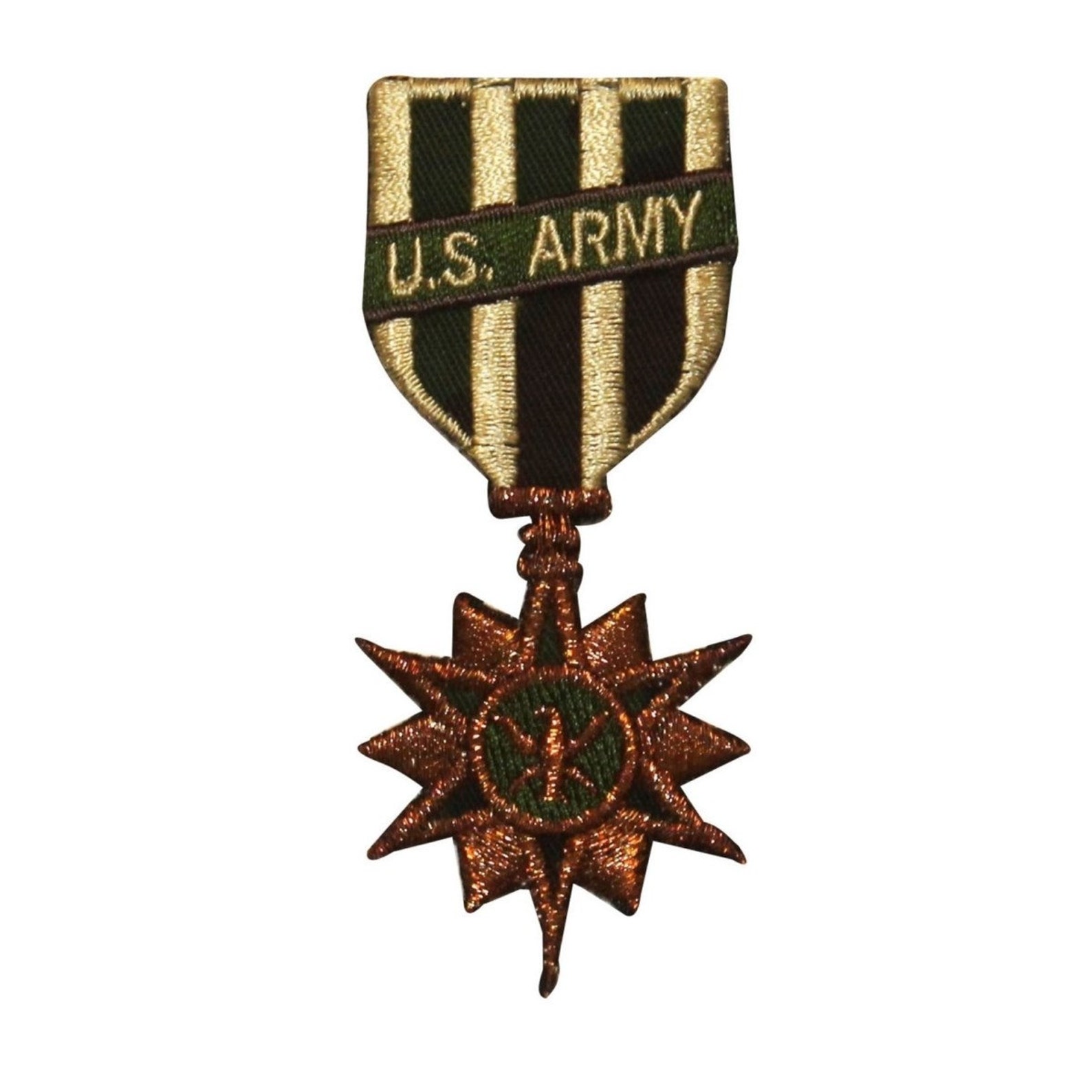 ID 0170 US Army Bronze Star Patch Military Award Embroidered - Etsy