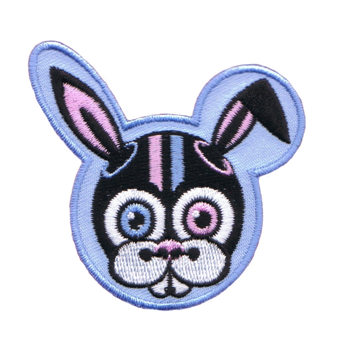 Astronaut Rabbit Patch Sci Fi Bunny Badge Space Embroidered Iron on ...