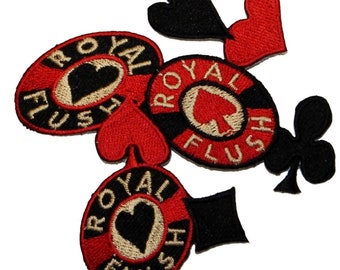 Royal Flush Patch | Etsy