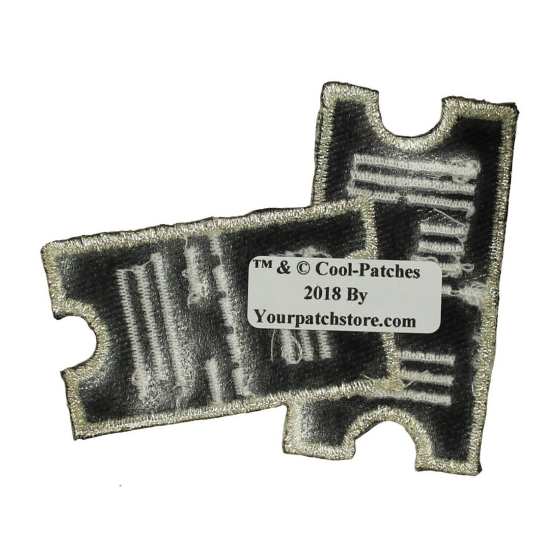 ID 2368B Ticket Stubs Patch Movie Film Cinema Embroidered Iron - Etsy