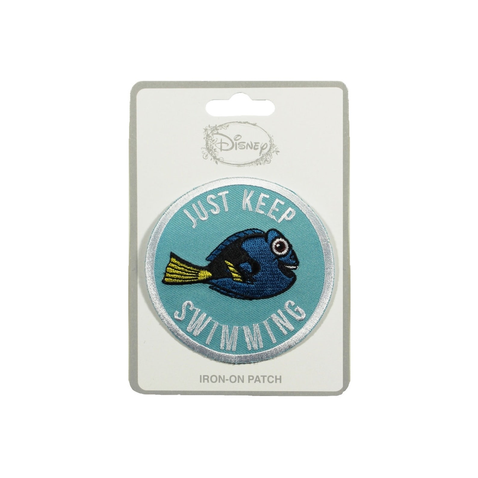 Finding Nemo Just Keep Swimming Dory Patch DIY Kids Outfit Iron on ...