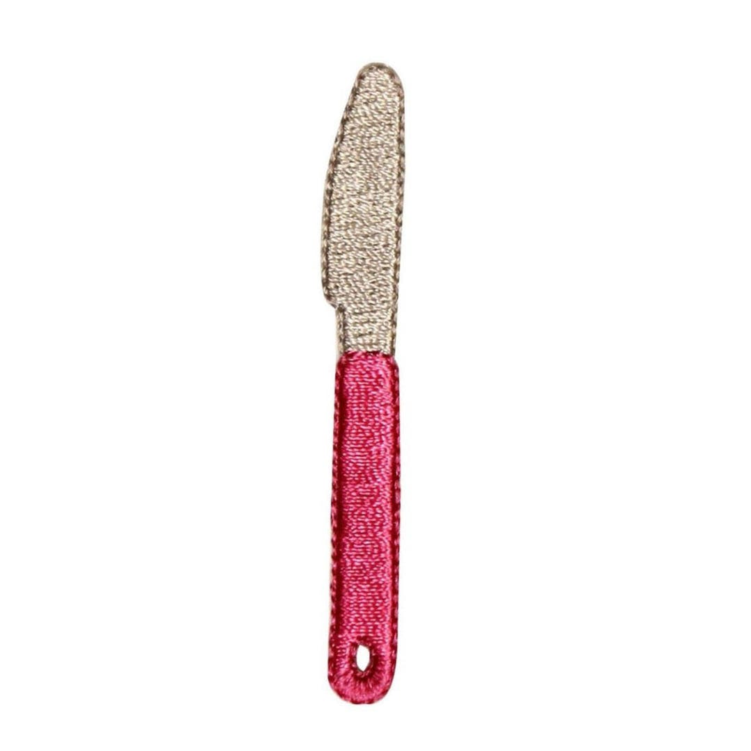 ID 1288B Dinning Knife Patch Cooking Utensil Kids Embroidered Iron on ...