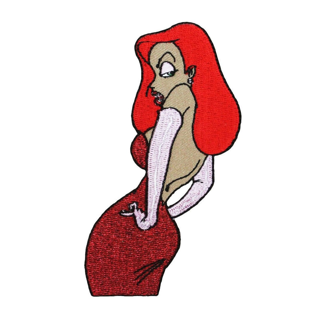 Disney Character Jessica Rabbit Patch Roger Rabbit Cartoon Wife Iron on ...