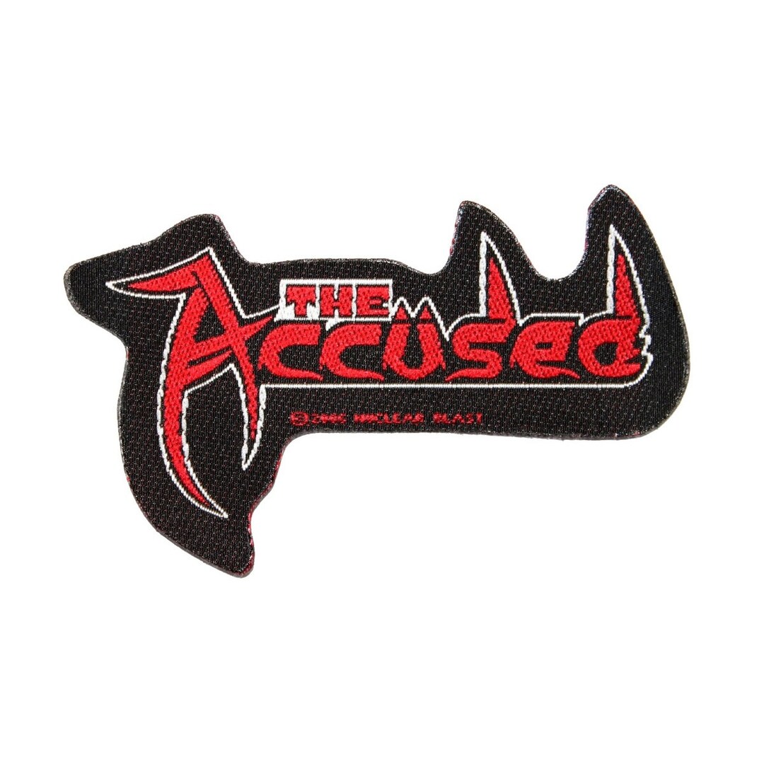 The Accused Band Name Cutout Logo Patch Thrash Metal Music Woven Sew on ...