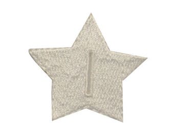 White Star Button - Etsy