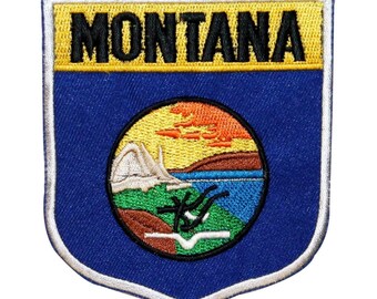 Montana Flag Patch - Etsy