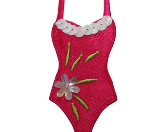 Swim Applique - Etsy