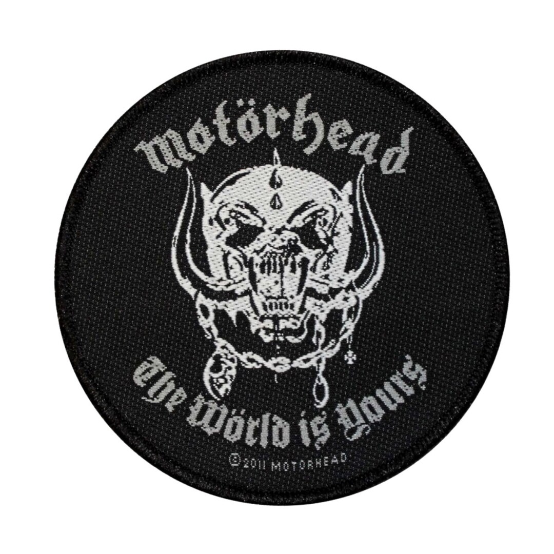 Motorhead the World is Yours Patch Cover Art Heavy Metal Woven Sew on ...