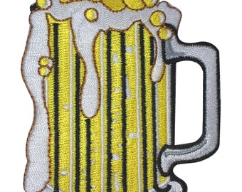 Beer Iron on Patch - Etsy