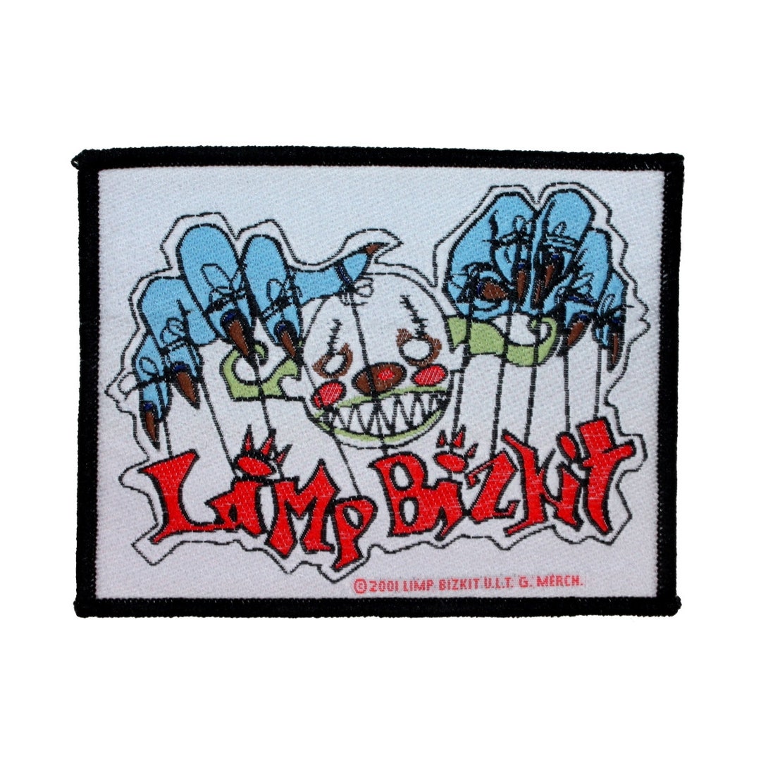 Limp Bizkit Puppeteer Clown Logo Patch Rap Rock Music Band Woven Sew on ...