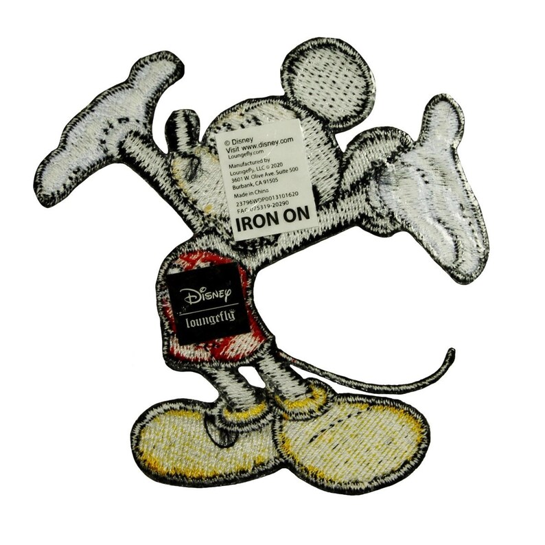 Mickey Mouse Ta-da Patch Disney Mascot Cartoon Character Craft Iron-on ...