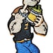 Popeye the Sailor Man Cartoon Embroidered Iron on Applique Patch - Etsy
