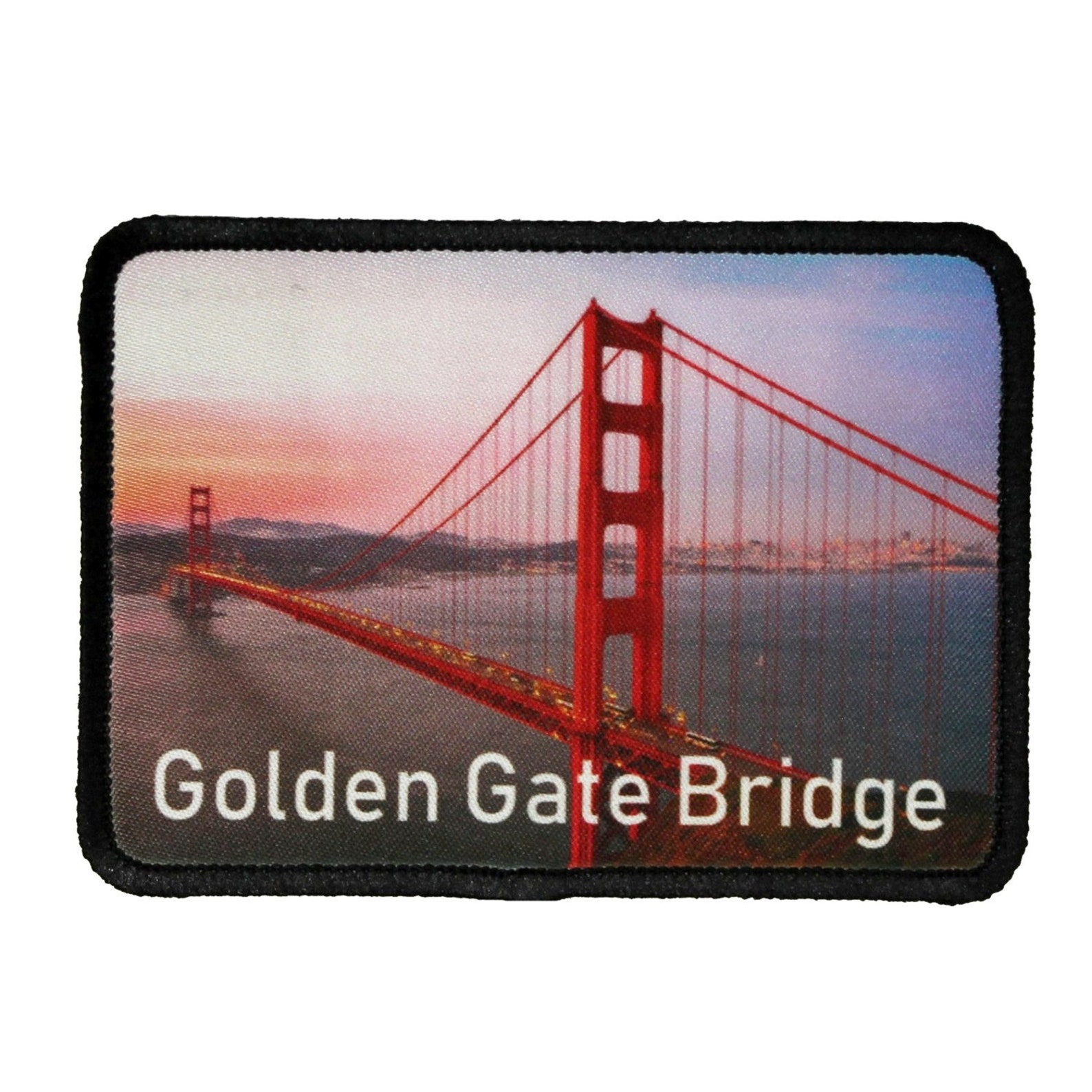 Golden Gate Bridge Patch San Francisco Travel Dye Sublimation Iron on ...