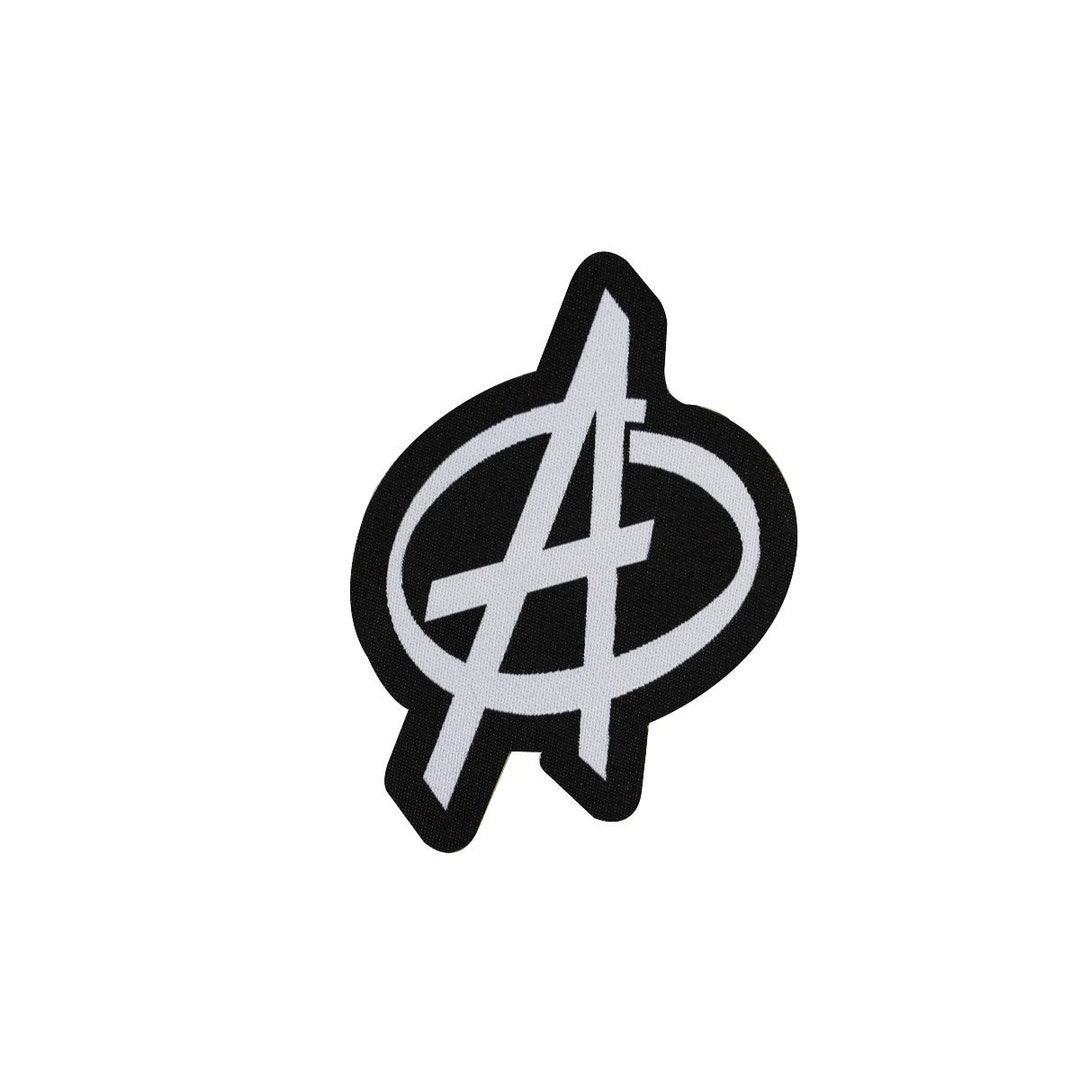 Anarchy Symbol Woven Sew-On Jacket Patch Rebel Punk Apparel Decoration ...