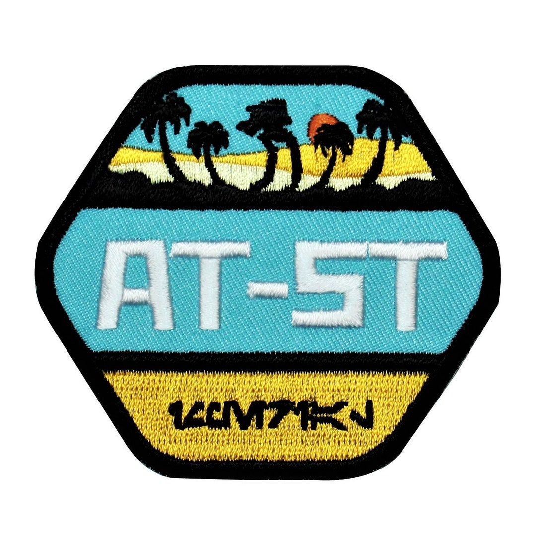 Disney Star Wars Walker AT-ST Badge Patch Officially Licensed Iron on ...