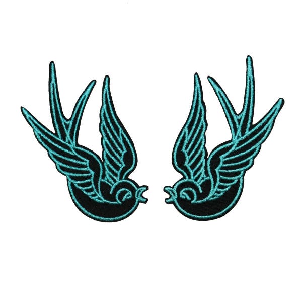 Swallow Applique - Etsy