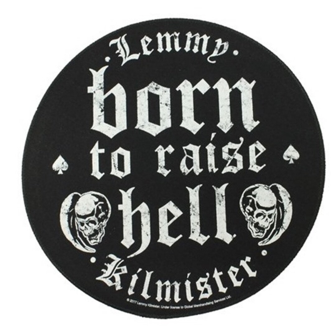 XLG Lemmy Kilmister Born to Raise Hell Back Patch Motorhead Rock Sew on Applique - Etsy