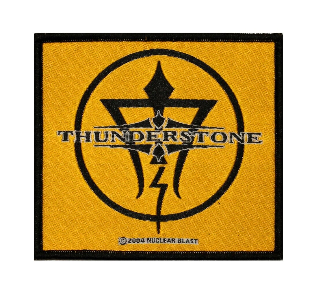 Thunderstone the Burning Patch Album Art Power Metal Music Woven Sew on ...