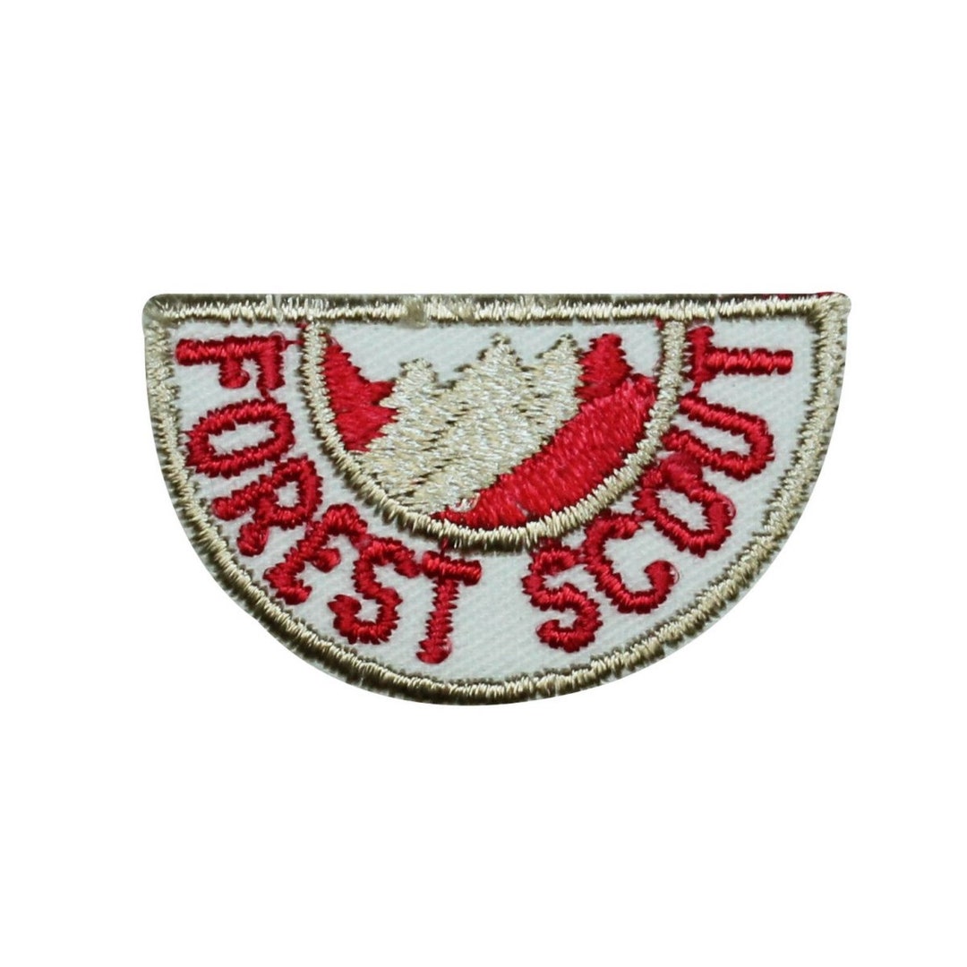 Forest Scout Badge Patch Scouts Camping Wilderness Embroidered Iron on ...