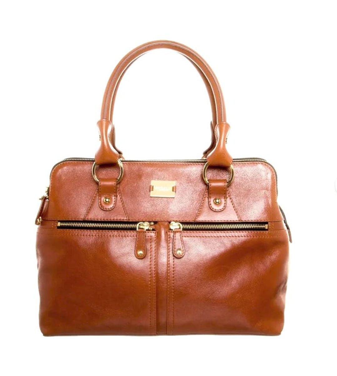 MODALU Luxury Tan Brown Leather Bag - Rare - Etsy