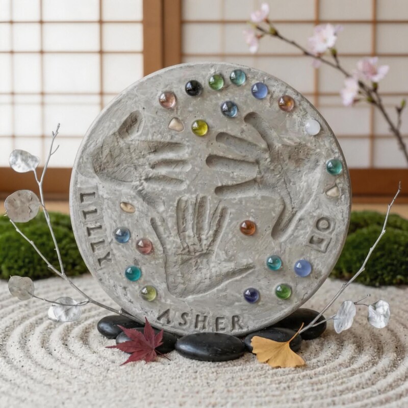 Handprint Stepping Stone Kit - Etsy