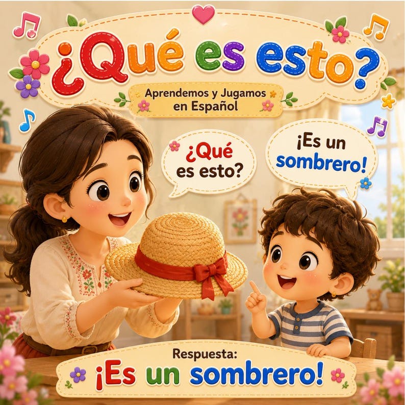 English Spanish Vocabulary Words | Bilingual Kids Songs MP3 | Preschool ...