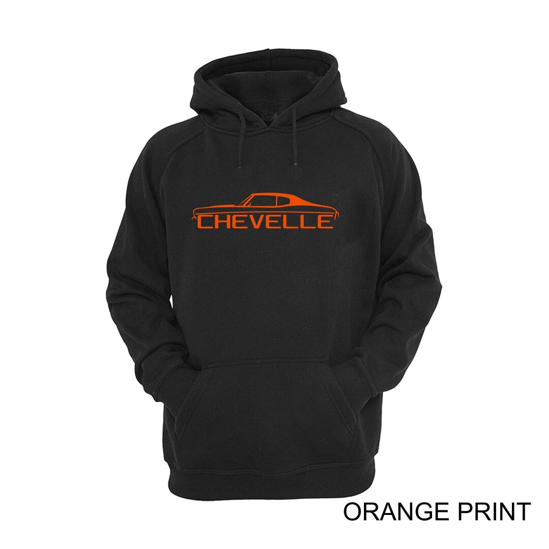 Chevelle Pullover Black Hoodie - 1970 Chevelle Sweatshirt - Chevelle SS ...