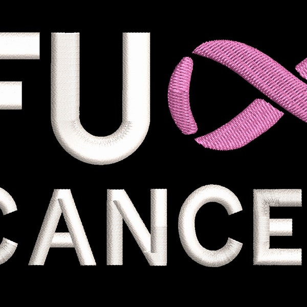 Cancer Embroidery - Etsy