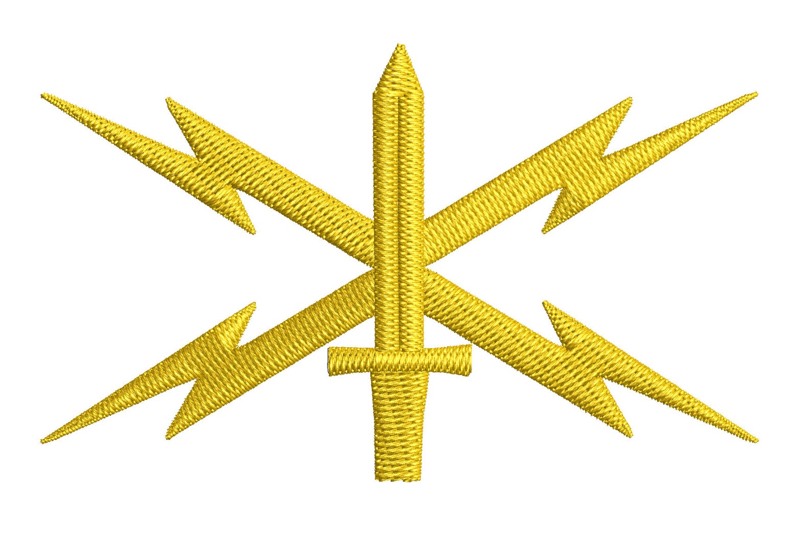 US Army Cyber Branch Insignia Embroidery Design Instant Download - Etsy