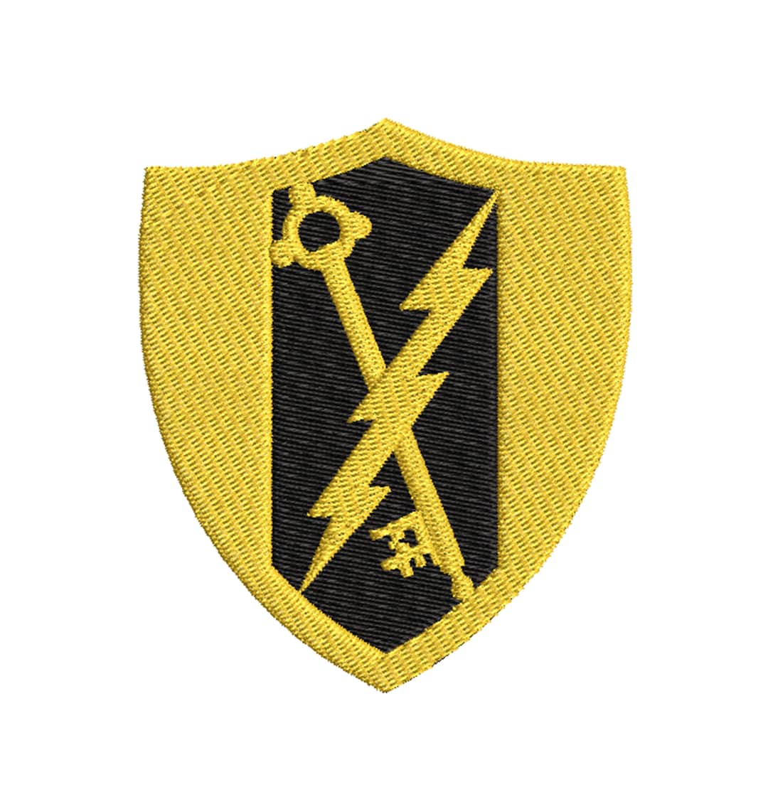 US Army Electronic Warfare Insignia Embroidery Design in 3 Sizes ...