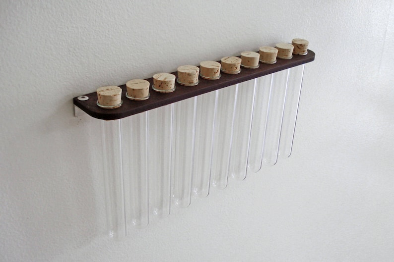 Test Tube Spice Rack - Glass Test Tubes - Cooking & Science - Modern ...