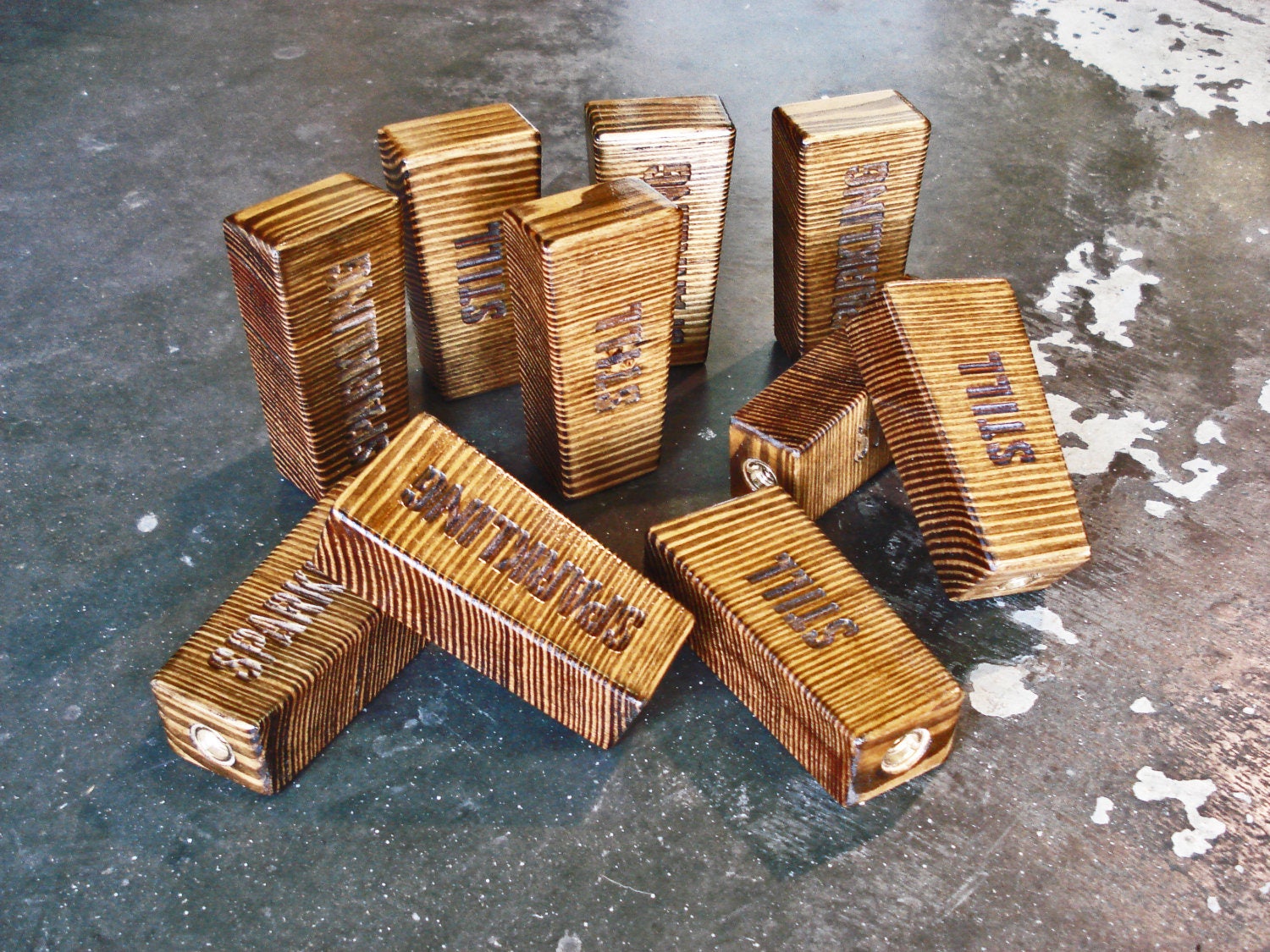 10 Custom Wood Tap Handles - Personalized Brewery Beer Pull ...