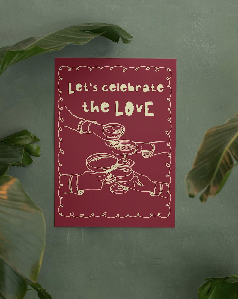 Unique Invitation Kit: Hand-drawn Glasses & Borders + Handwritten Font ...