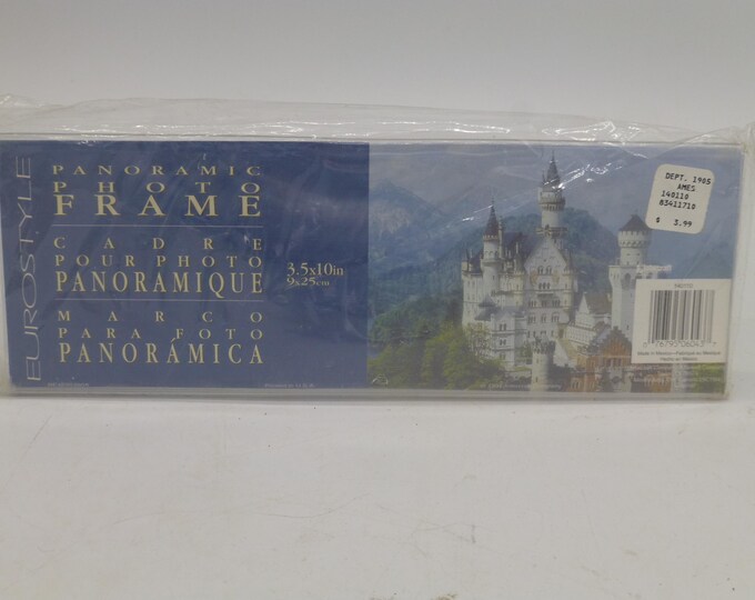 Acrylic Free Standing Panoramic Photo Frame 3.5 X 10” New - Etsy