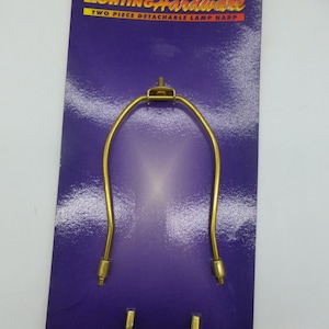 Brass Plated 7 Lamp Harp New in Original Packaging by Satco - Etsy