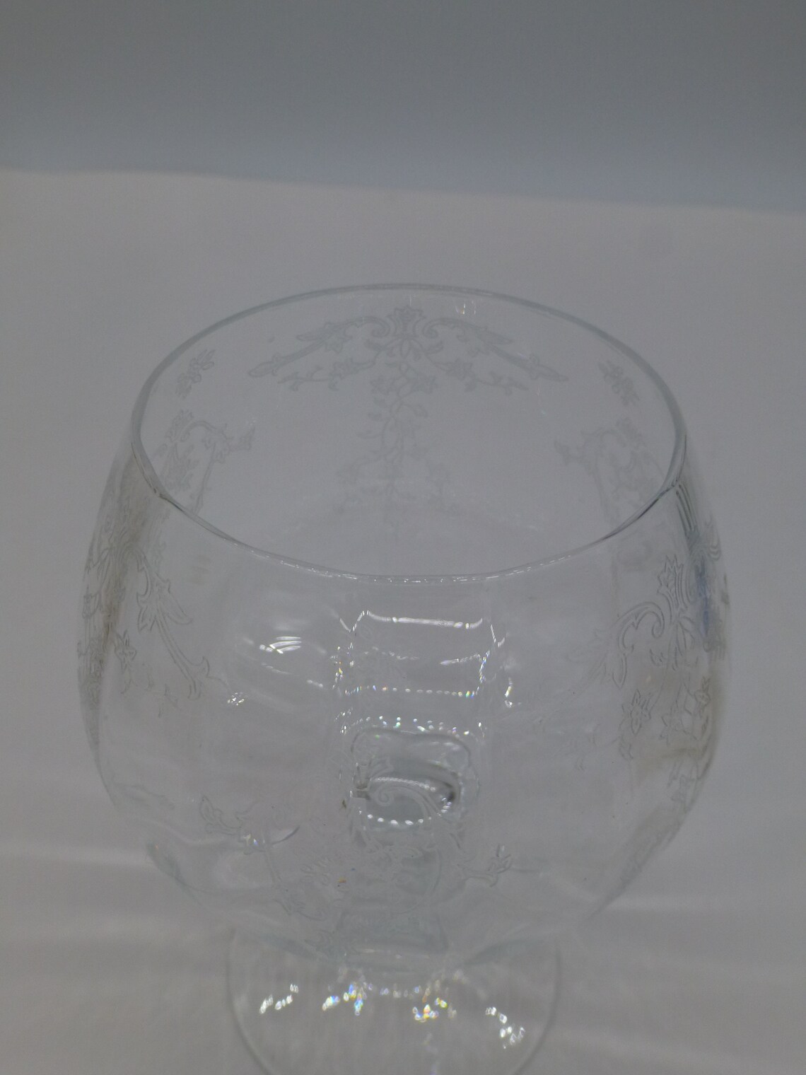 Fostoria Navarre Pattern Glass Crystal Brandy Snifter Mint - Etsy