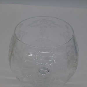 Fostoria Navarre Pattern Glass Crystal Brandy Snifter Mint - Etsy