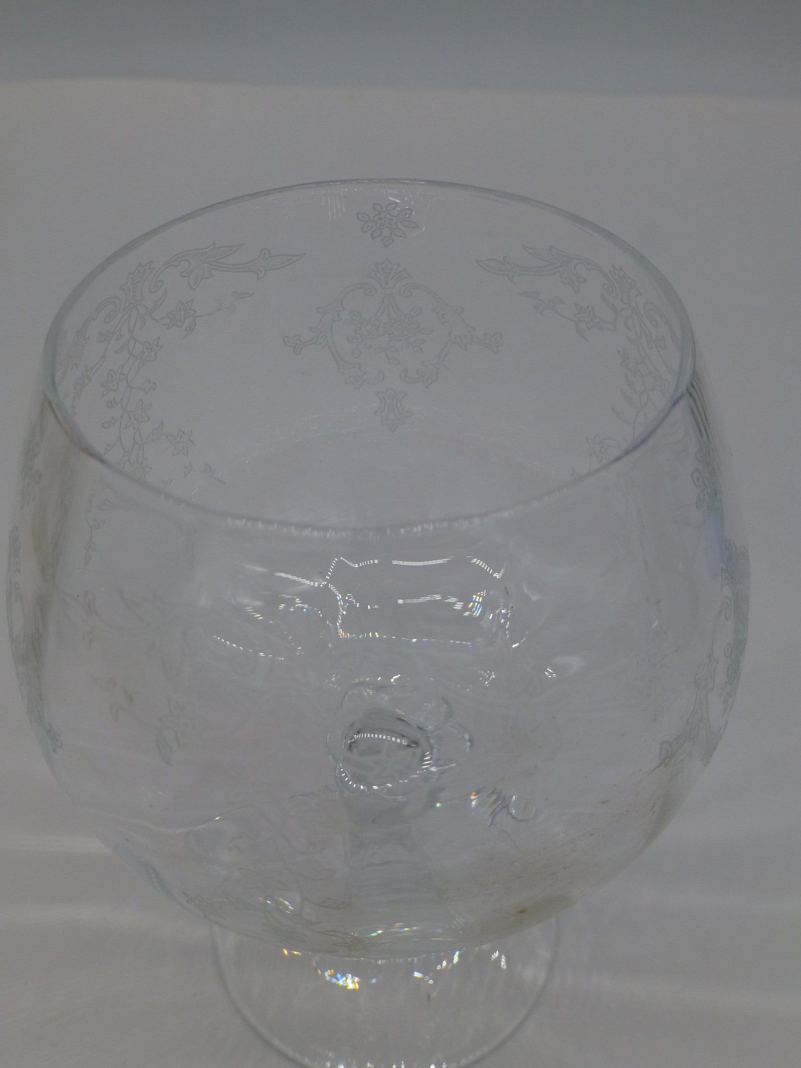 Fostoria Navarre Pattern Glass Crystal Brandy Snifter Mint - Etsy