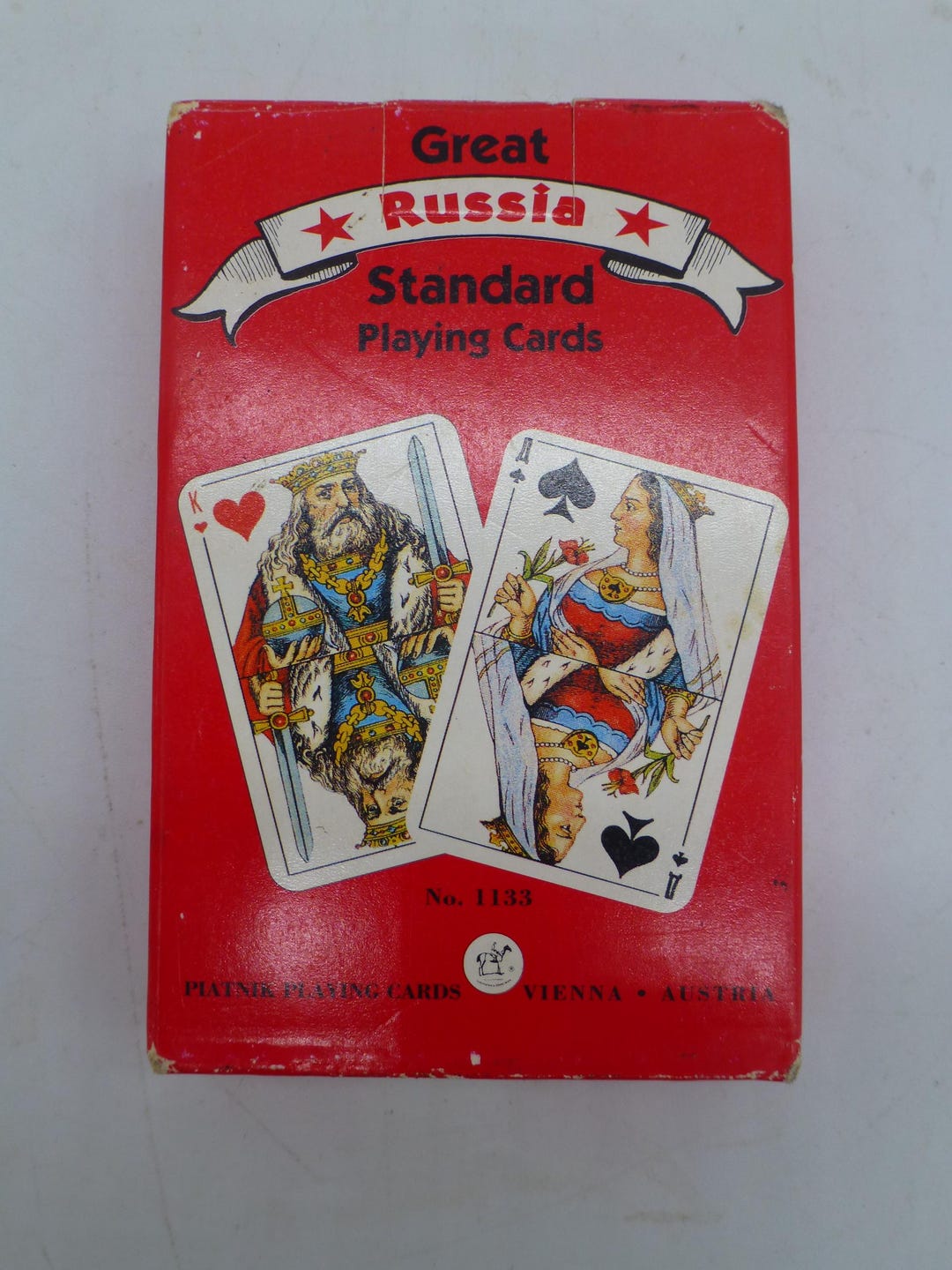 Vintage Great Russia Piatnik Standard Playing Cards Mint New & Sealed ...