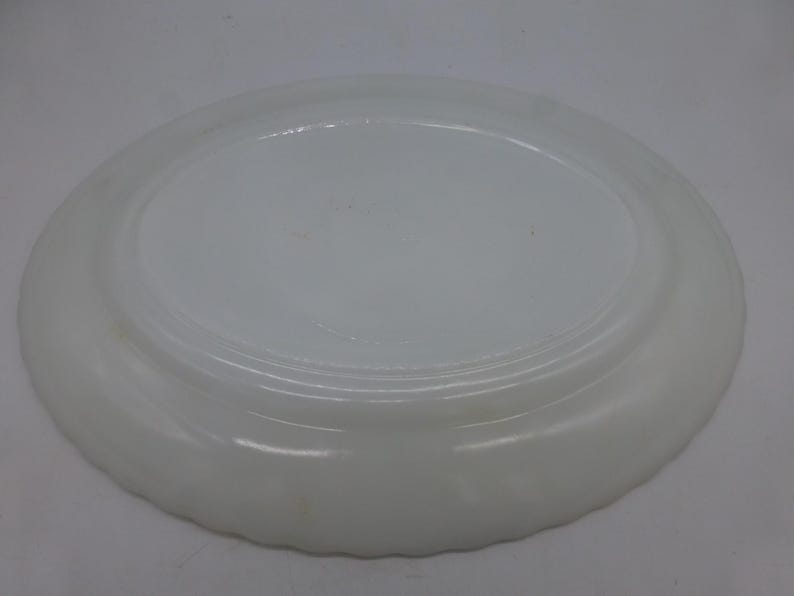 Vintage Anchor Hocking #2390 Milk Glass Thanksgiving Turkey 15.5 ...