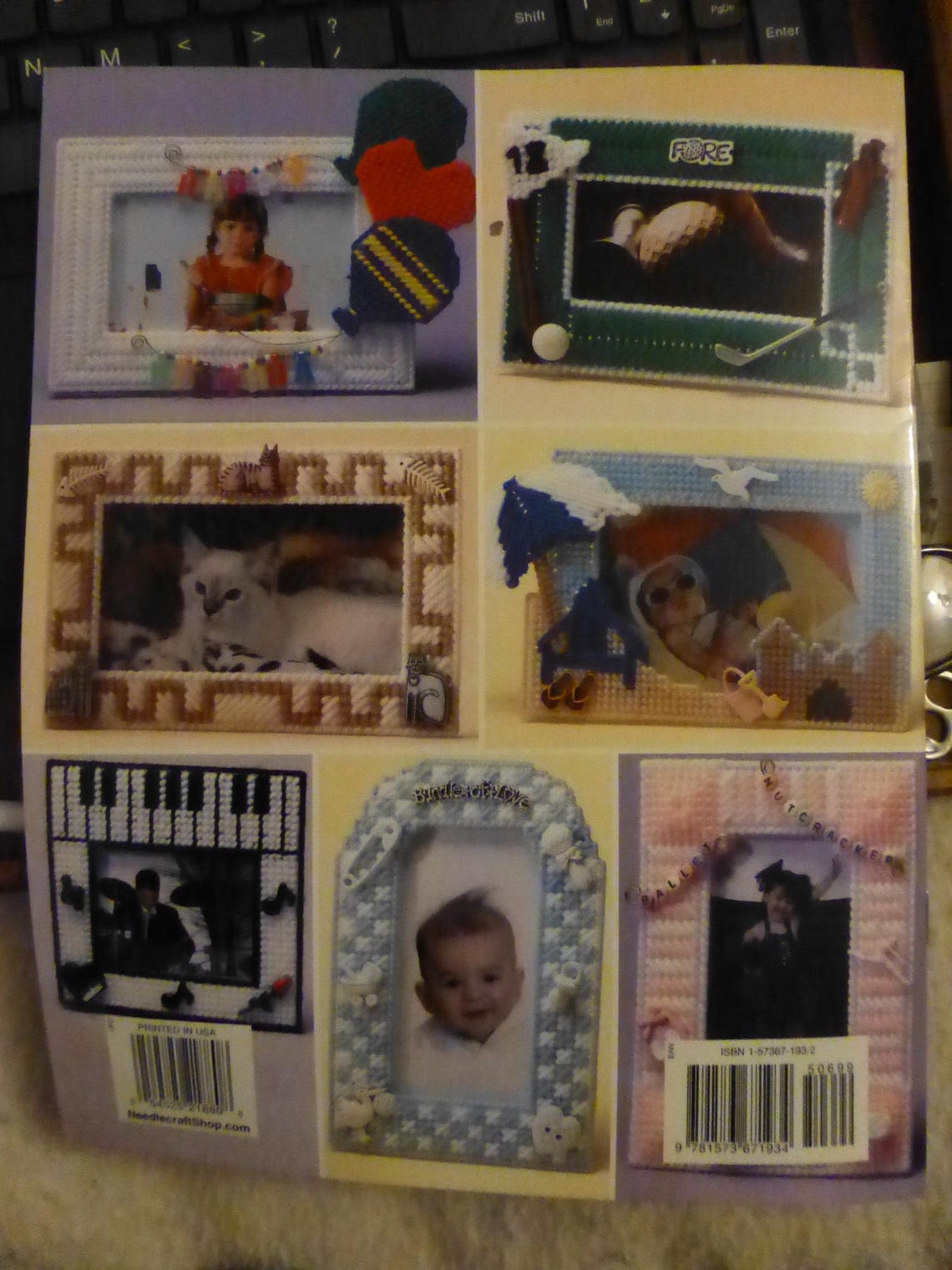 The Needlecraft Shop Plastic Canvas #844509 Fun Frames - Etsy